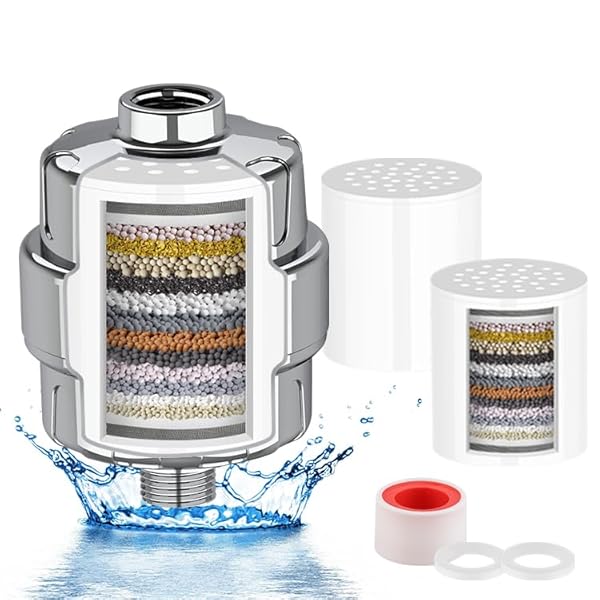 25-Stage Shower Filter, High Output Water Softener That Effectively ...