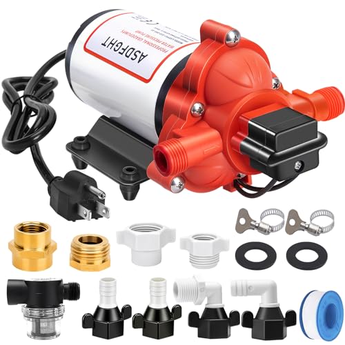 33-Series Professional Grade Water Pressure Booster Pump, 115V AC Self ...