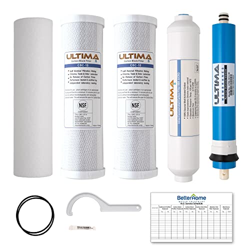 5-Stage Ultima Uinversal Under Sink Water Filter System Replacement ...