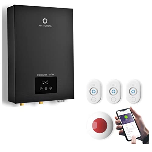 Airthereal Bundle | 18kW Electric Tankless Water Heater and Water Leak ...