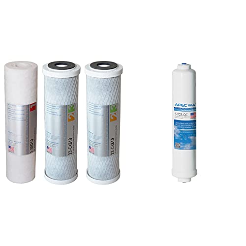 APEC Water ULTIMATE Series Replacement Filter Set for RO Systems + APEC ...
