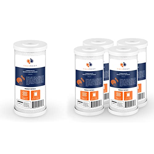 Aquaboon 1-Pack Coconut Shell Water Filter Cartridge | Universal Whole ...