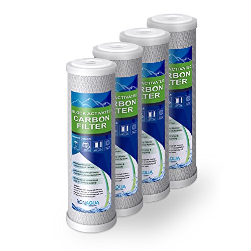 Block Activated Carbon Coconut Shell Water Filter Cartridge 5 Micron ...