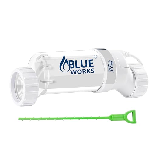 BLUE WORKS Salt Cell, BLT151T, Up to 40,000 Gallons Pool, 1 Year Warranty