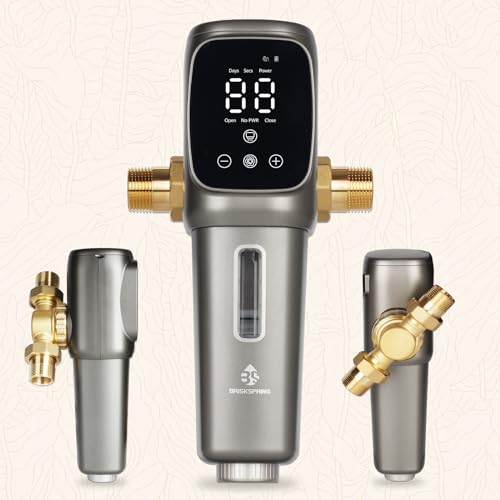 BriskSpring's King Model Automatic Spin Down Sediment Filters, Touch ...