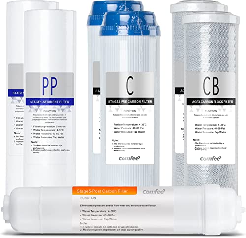 COMFEE' Reverse Osmosis Water Filter Replacement CMP10-F, Replacement ...
