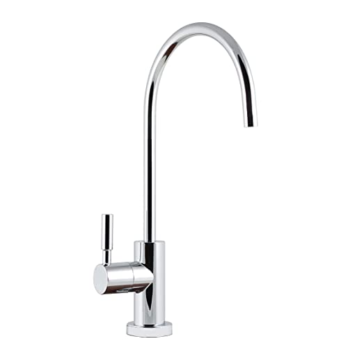 Drinking Water Faucet Chrome, IVOLON Reverse Osmosis Faucet for Non Air ...