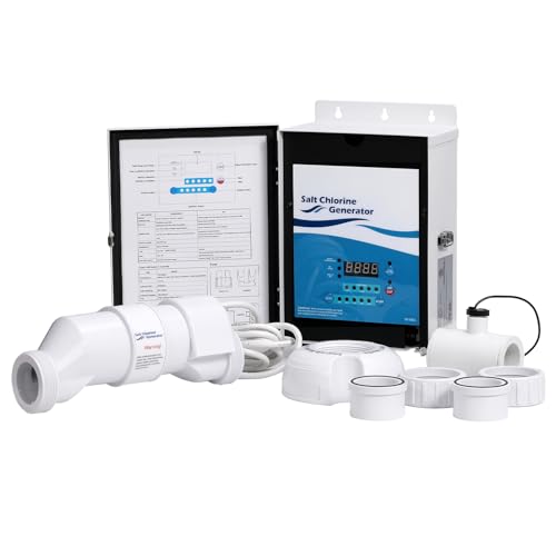 Ecoraiser Salt Water Pool Chlorinator System, Low Maintenance & Energy ...