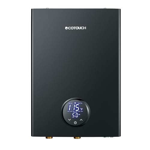 Electric Tankless Water Heater, ECOTOUCH 27kW on Demand Water Heater ...