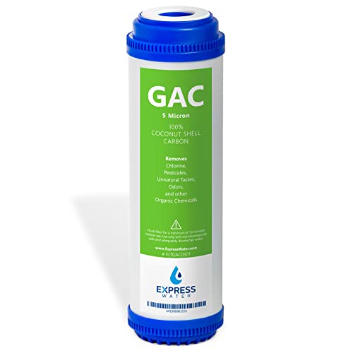 Express Water – 1 Pack Granular Activated Carbon GAC Water Filter ...