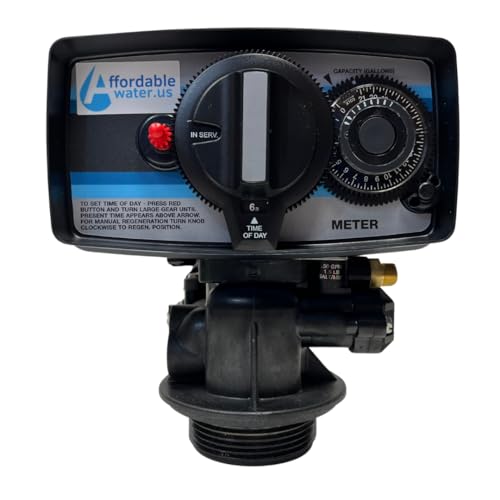 Fleck 5600 Analog Mechanical Metered Water Softener Replacement Valve ...