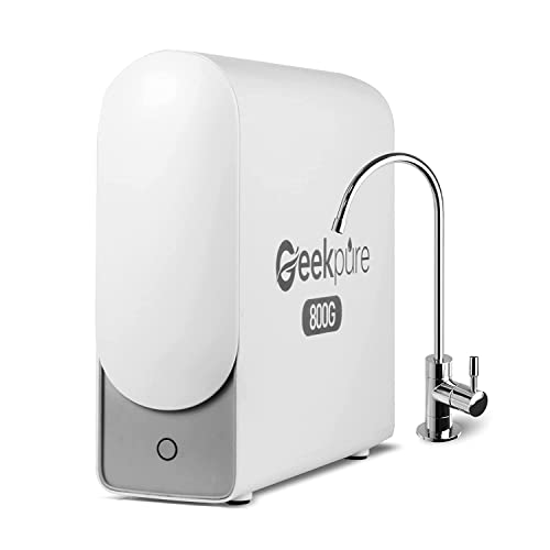 Geekpure 800 GPD Reverse Osmosis Drinking Water Filtration System with ...