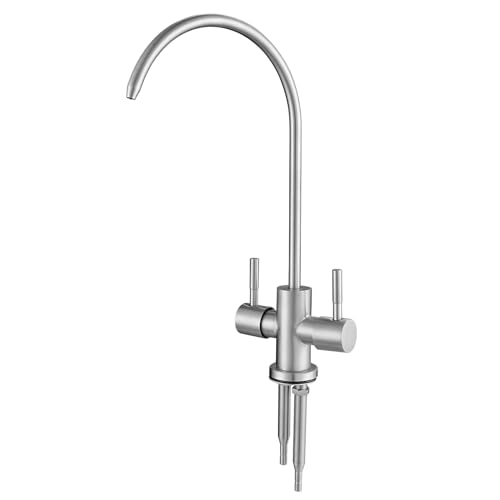 Genpe Reverse Osmosis Drinking Water Filter Tap Bar Sink Two Handles ...