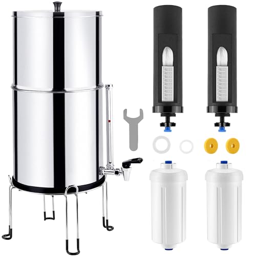 Gravity-fed Water Filter System 2.25 Gallon by Fetechmate, 304 ...