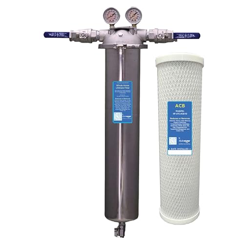HydroFLOW Whole Home Activated Carbon Block Filter | Removes Chlorine ...
