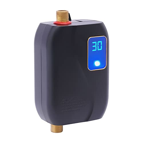 Instant Hot Water Heater, Electric Mini-Tank Water Heater, Brass ...