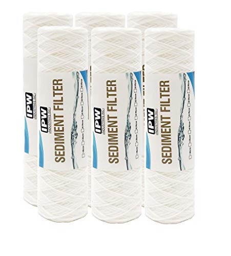 IPW Industries Inc. 50 Micron String Wound Water Filter for Universal ...
