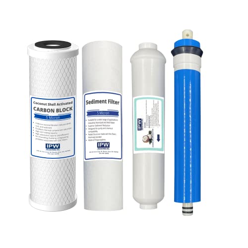 IPW Industries Inc PureT RO450-905EZ Compatible 4 Stage Reverse Osmosis ...