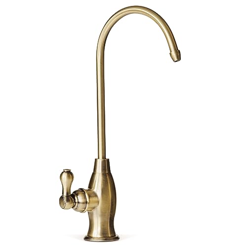 iSpring GK1-AB Heavy Duty Reverse Osmosis Faucet, High Spout Kitchen ...