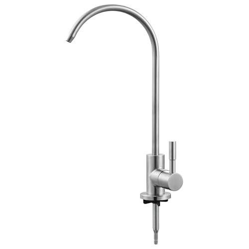 Kaihanmo Drinking Water Faucet Brushed Nickel SUS304 Stainless Steel ...