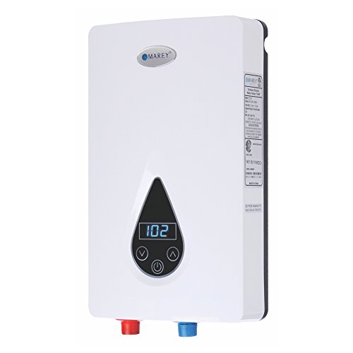 Marey ECO150 Electric Tankless Water Heater, 14.5kW 240V, Smart Technology, Unlimited On-Demand ...