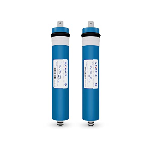 Max Water –100 GPD 2 PACK Membrane Reverse Osmosis Membrane – RO ...