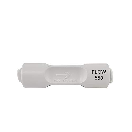 Max Water 1/4" PVC Tube Quick Connect Type Reverse Osmosis Flow ...