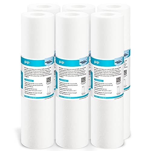 Membrane Solutions 50 Micron Sediment Water Filter Replacement ...