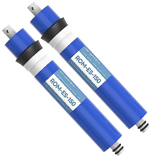 MewMore 150 GPD RO Membrane, 12"x2" Reverse Osmosis Membrane Filter Replacement Element for ...