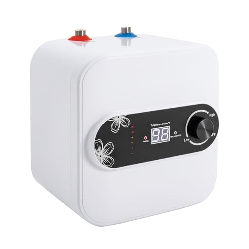 Mini Tank Electric Water Heater 2.1Gallon Mini-Tank Water Heater Safety ...