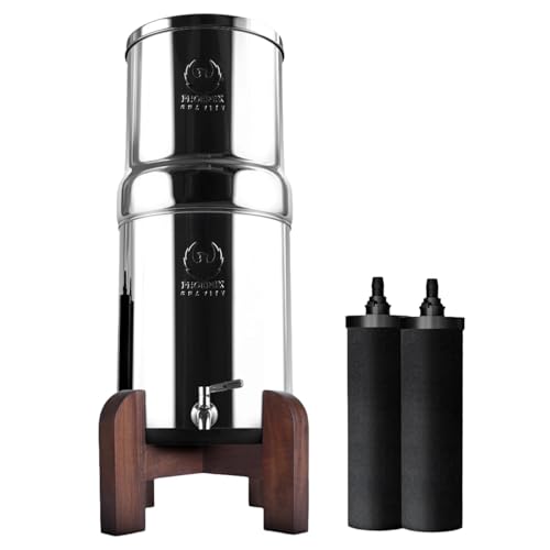 Phoenix Gravity 2.25 Gallons Gravity Fed Stainless Steel Drinking Water ...