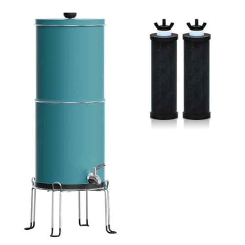 Portable Water Purifier - 2.25 Gallon Gravity with 2 Purification ...