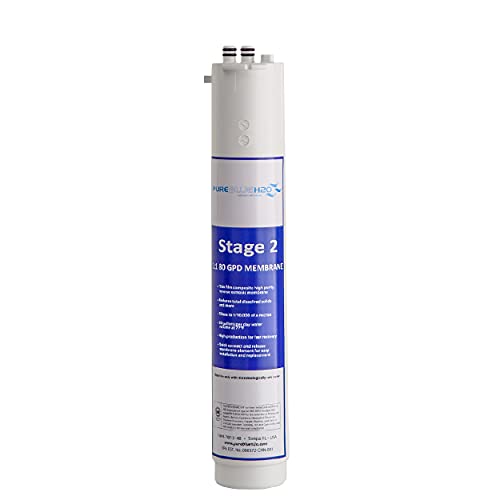 Pure Blue 3-Stage 1:1 Ultra 80 GPD Certified Reverse Osmosis System ...