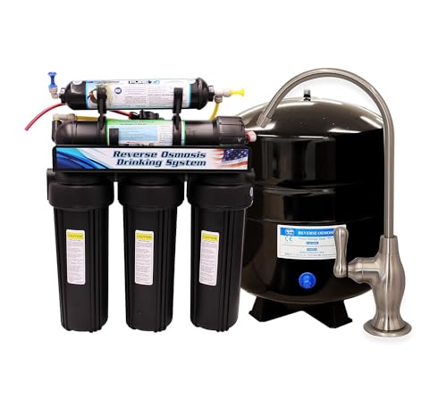 PureT 5-Stage Reverse Osmosis Water Filter System - 5 Stage Sediment ...