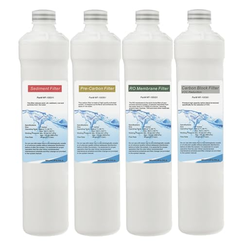 Quick Change Replacement Water Filter Set Compatible with Watts Premier ...