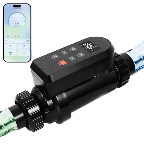 Salt Chlorine Generator for 40,000-Gallon Inground, Salt Cell for Pool ...