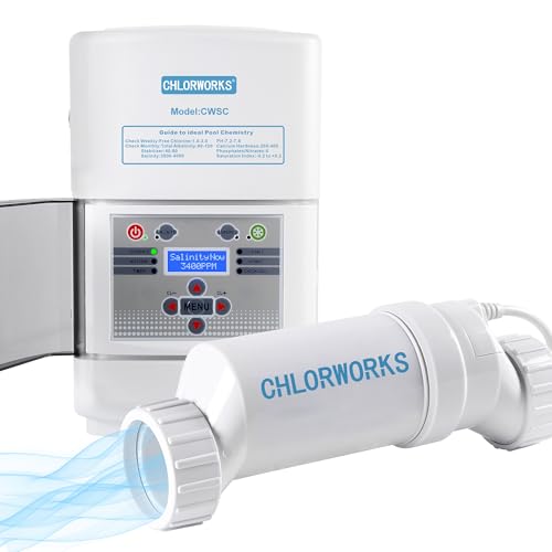 Salt Chlorine Generator for Swimming Pool – up to 25,000 Gallon ...