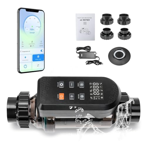 Smart Salt Water Pool Chlorinator System with Smart Digital Panel ...
