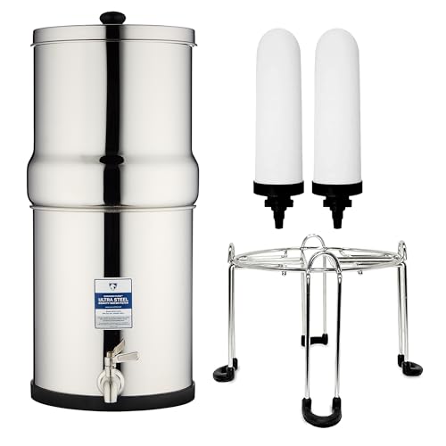 Survivor Filter Gravity Water Filter System - Stainless Steel ...