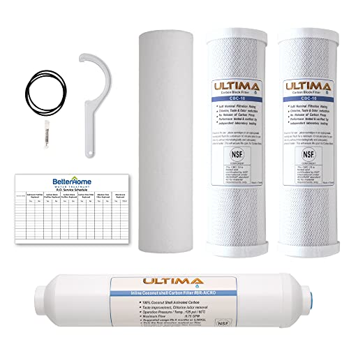 Ultima 7/VII 5 stage Uinversal Under Sink Water Filter System ...