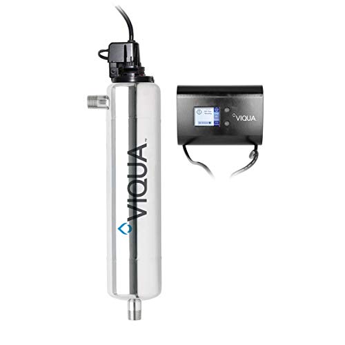VIQUA D4 Premium w/LCD Screen Home Stainless Steel Ultraviolet Water ...
